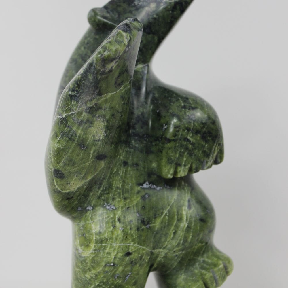 Dancing Bear by Sapa Ashoona from Cape Dorset. - Ukpik Art